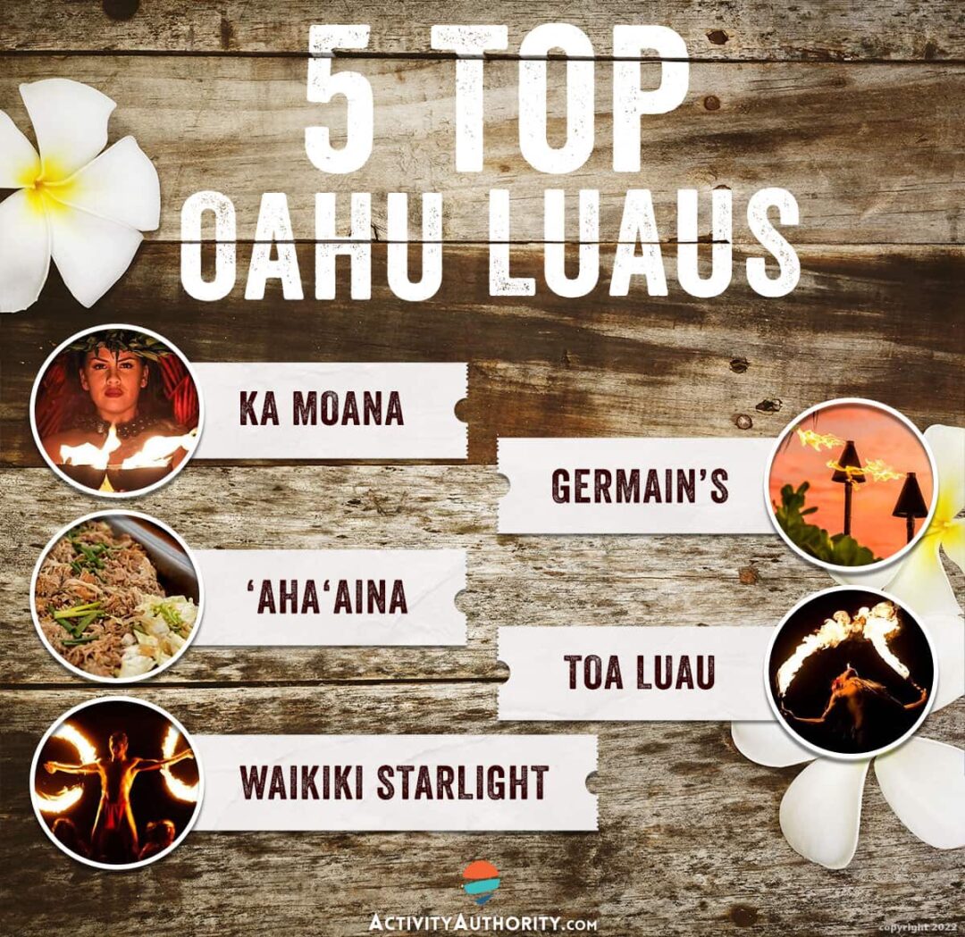 Top 5 Oahu Luaus - Best Luaus to See On Oahu, Hawaii